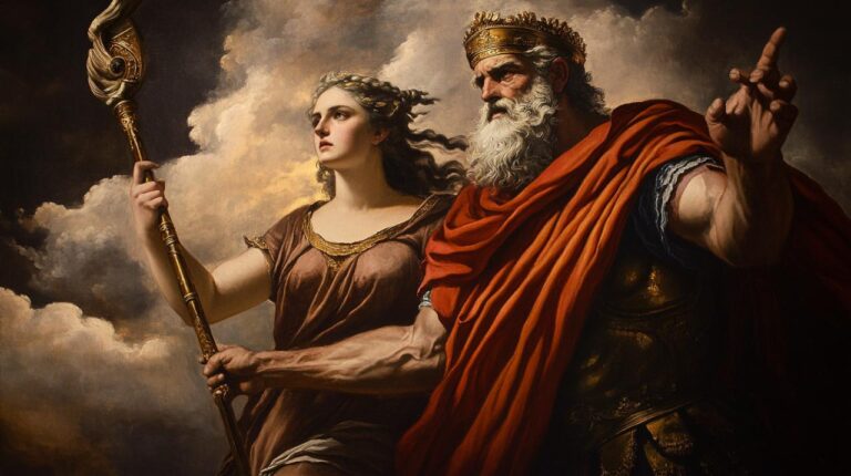 Les origines divines de Zeus : Entre Rhea et le Titan Cronos